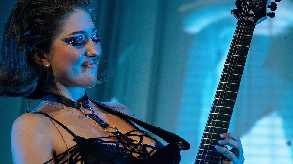 Lexii Lynn Frazier recorded her Top Gun Maverick guitar parts at home "on an old MacBook Air ...