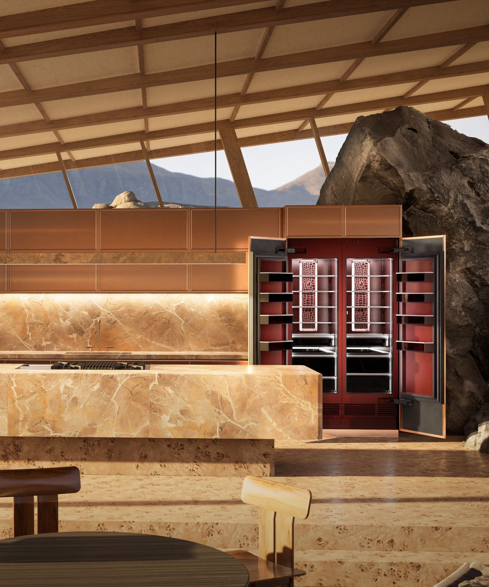 Kelly Wearstler just designed a Cali-inspired kitchen concept | Homes ...