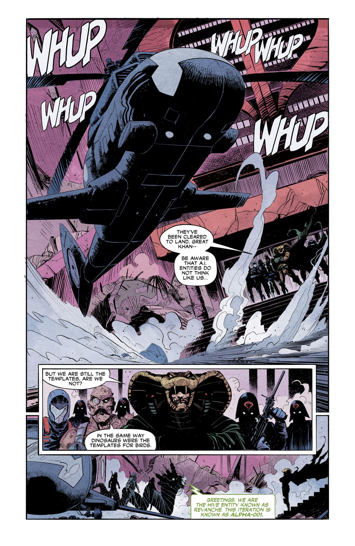 Serpentor Khan makes a deadly new ally in this exclusive preview of G.I ...