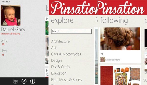 Pinsation: a Pinterest client for Windows Phone | Windows Central