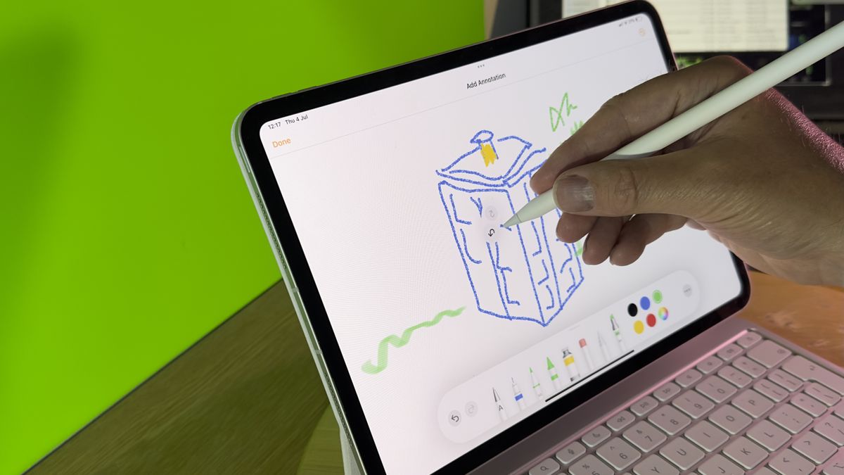 Apple Pencil Pro review: edit your work with pro precision | Digital ...