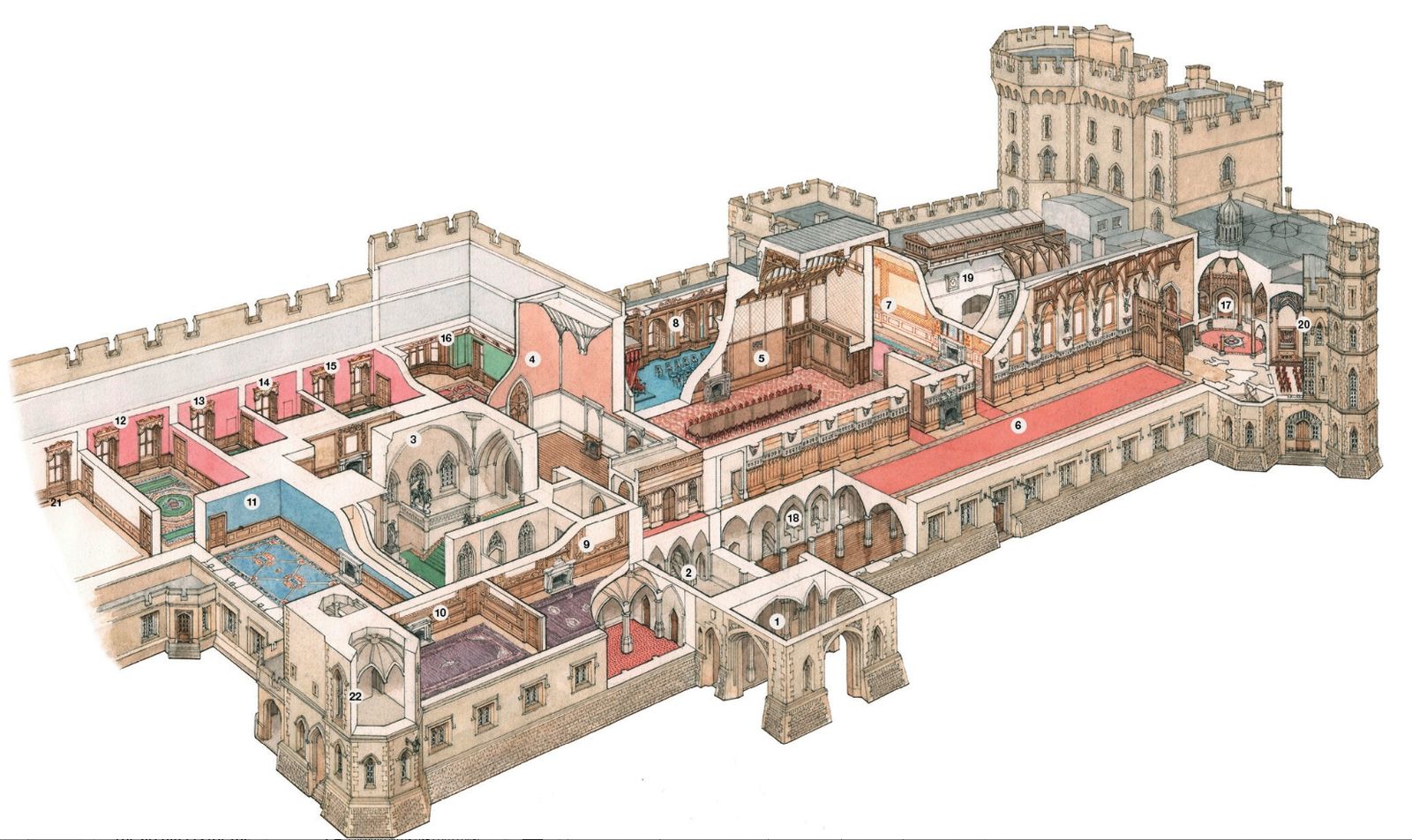Inside Windsor Castle, by kind permission of the Sovereign | Country Life