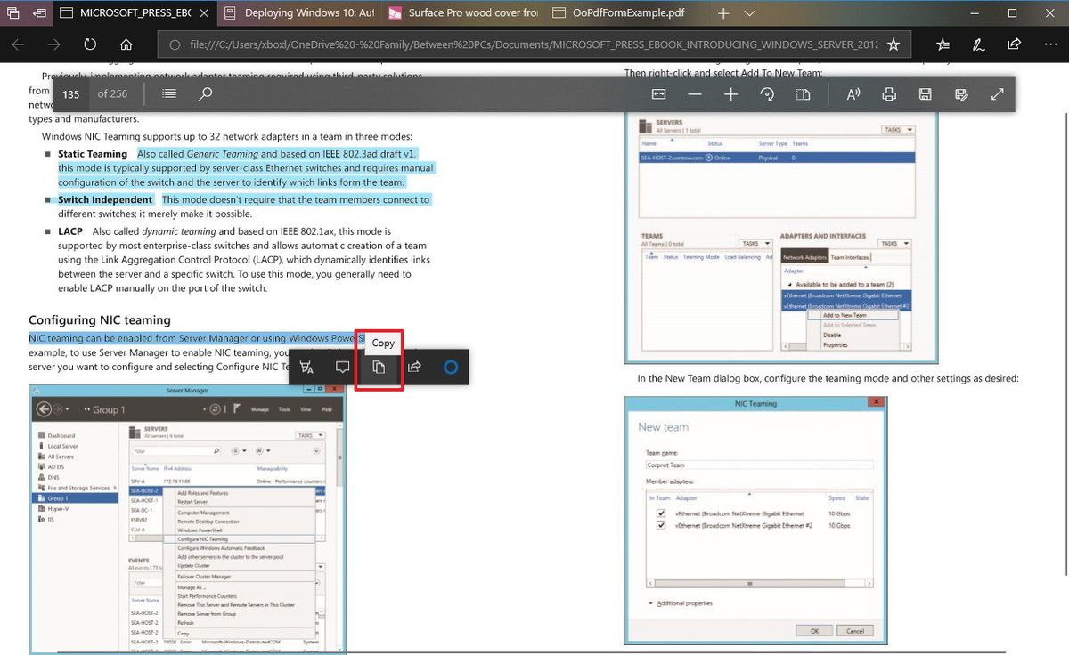 How to use Microsoft Edge's reading features in Windows 10 April 2018 ...