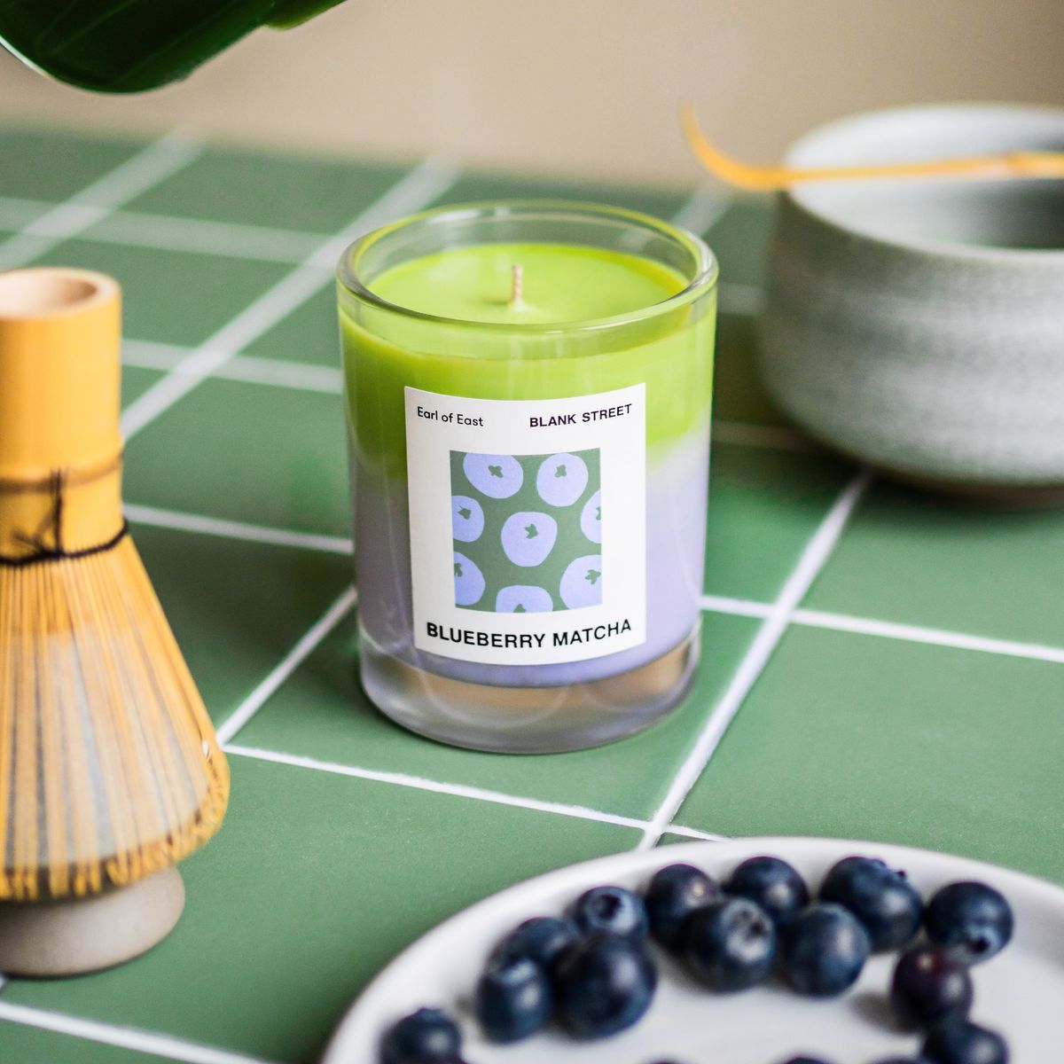 Blank Street has turned its Blueberry Matcha into a candle | Ideal Home