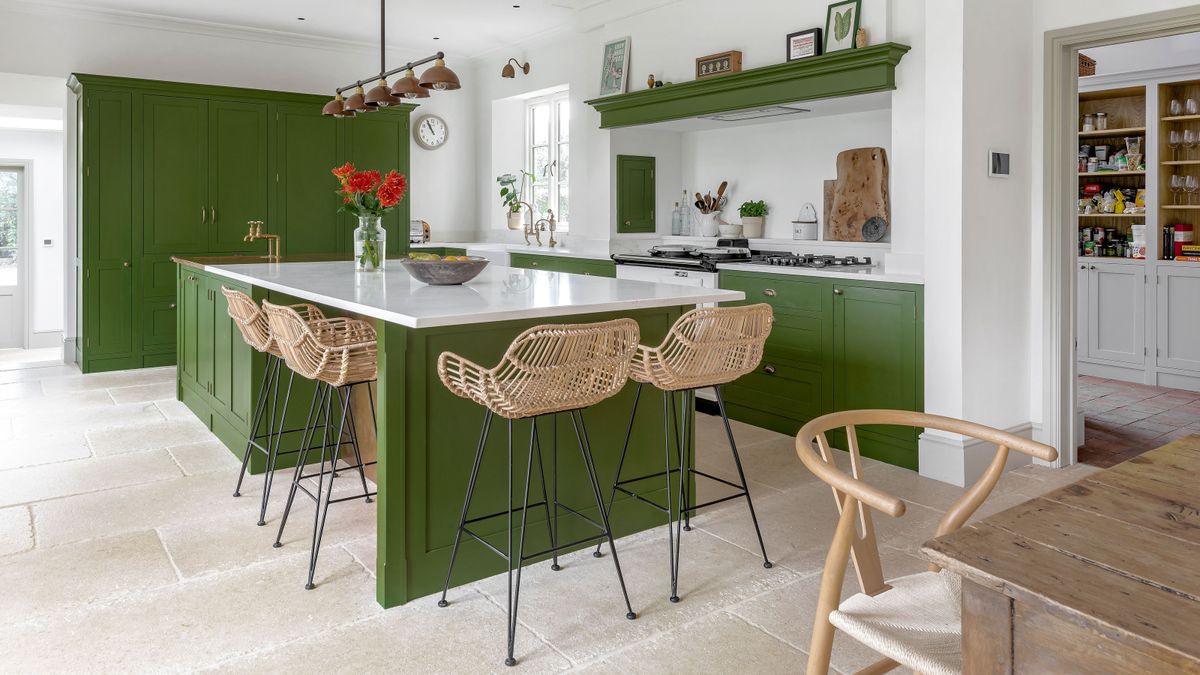 5 smart ways this green kitchen has been transformed with natural ...