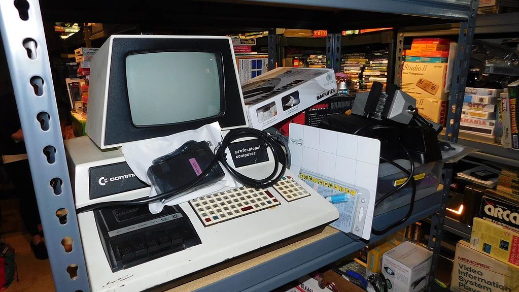 A massive collection of vintage PCs and games is going up for auction ...