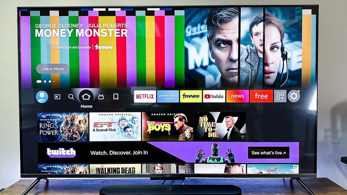 Amazon Fire TV Omni QLED review: A solid contender in Amazon’s ...