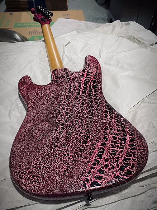 Meet the Hell Kitty – the evil twin of the Squier Hello Kitty Strat ...