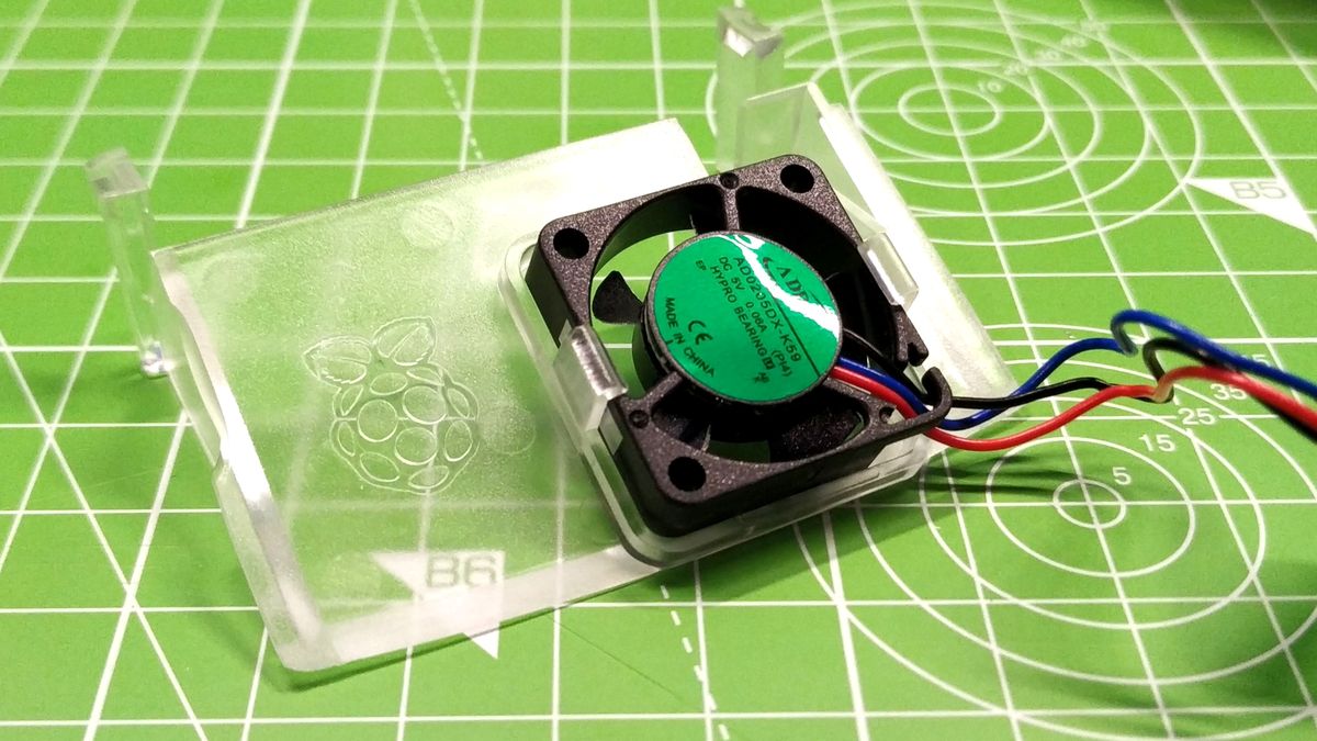 Raspberry Pi 4 Case Fan: Active Cooling for the Official Case | Tom's ...
