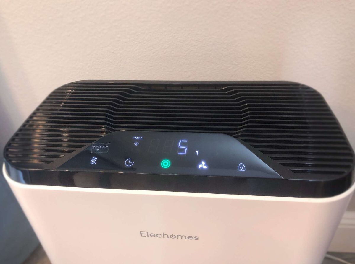 Elechomes Smart Wi-Fi Air Purifier Review: Clean design, clean air | iMore