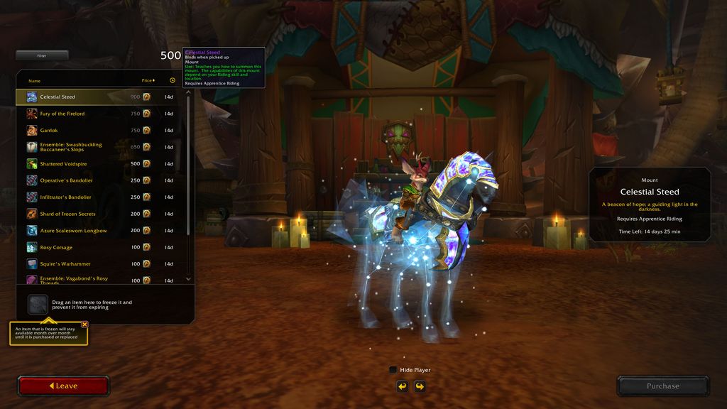 WoW Trading Post rewards for September 2024 | PC Gamer