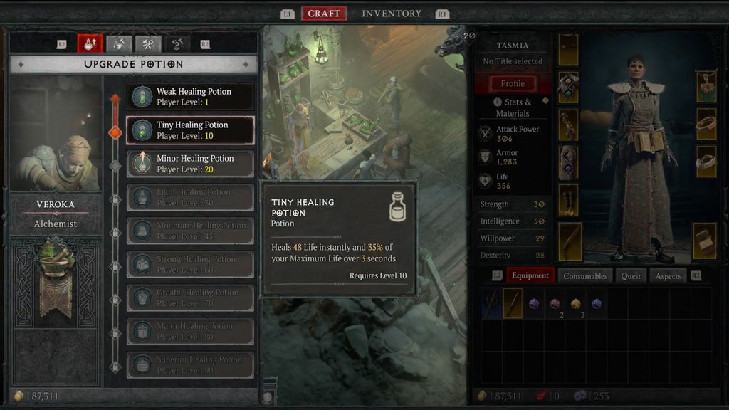 How to upgrade your healing potions in Diablo 4 and get more | GamesRadar+