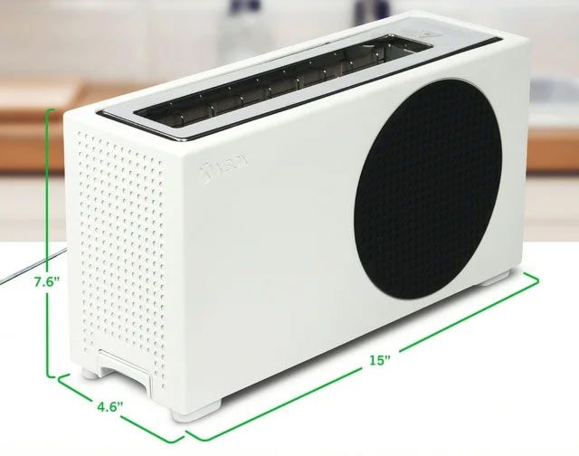 Xbox Series S styled toaster turns up at Walmart – toasts the Xbox logo ...