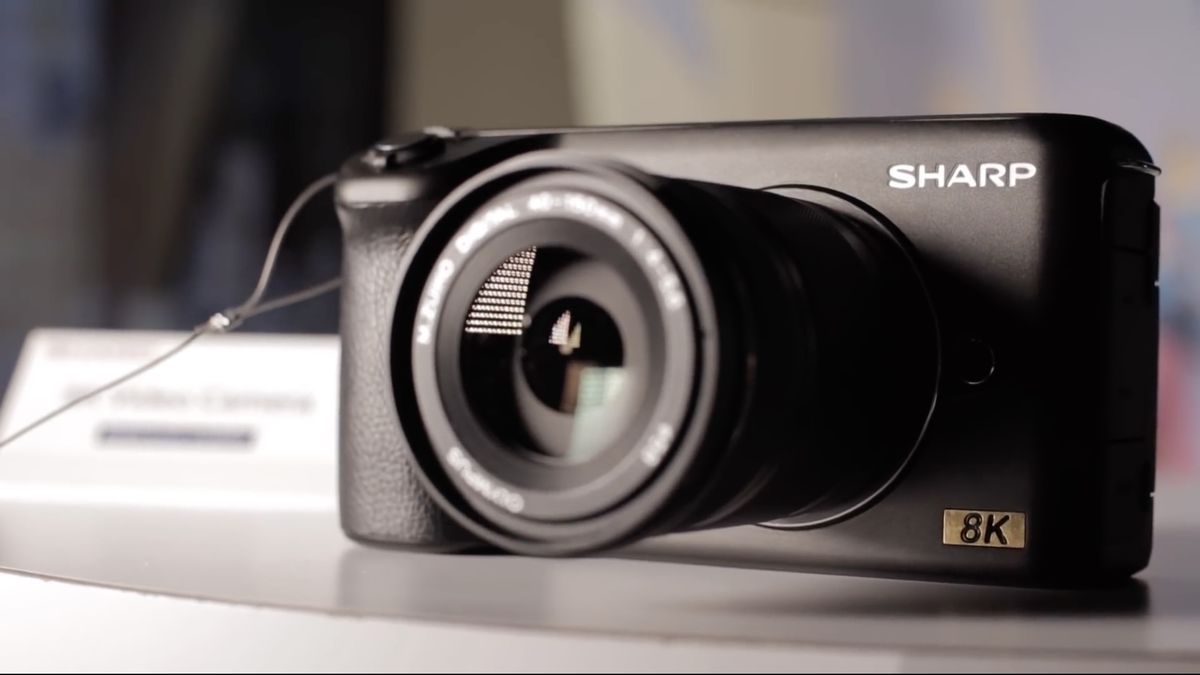 Sharp reveals the first 8K, sub-$5,000 video camera | Digital Camera World