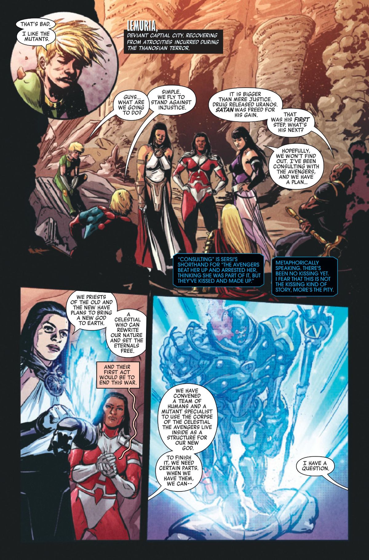 AXE: Death to Mutants #1 preview ramps up the violence between the X ...