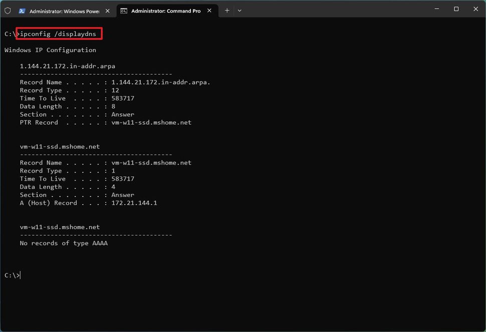 How to flush DNS cache on Windows 11 | Windows Central