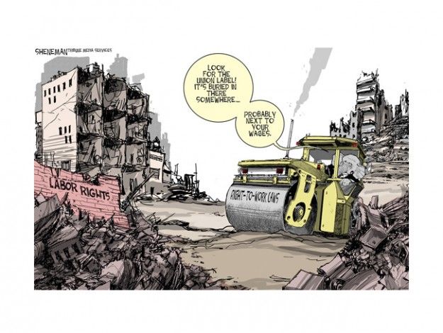 Steamrolling labor | The Week
