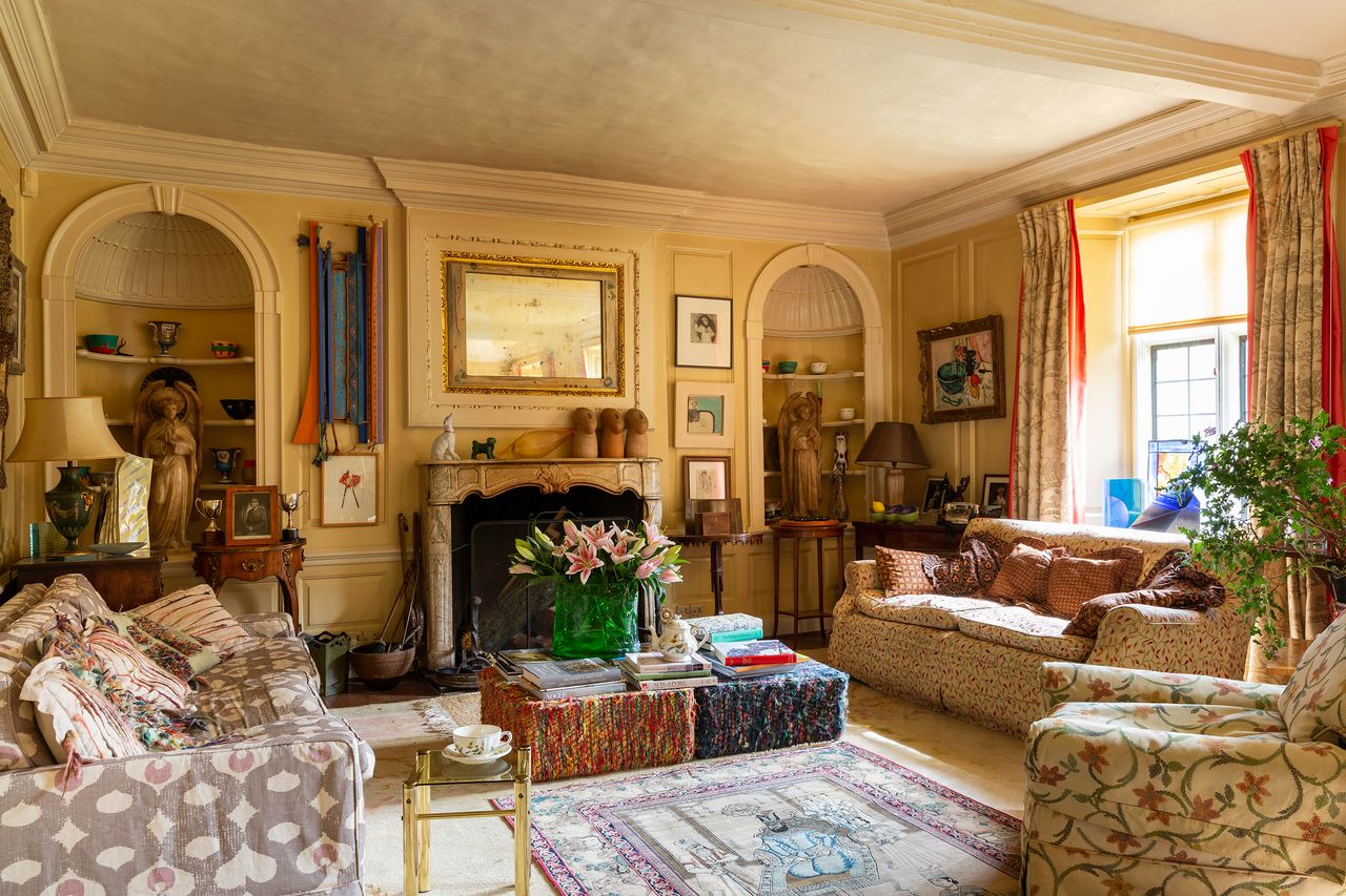 Real home: a quirky and colourful Cotswold rectory | Real Homes