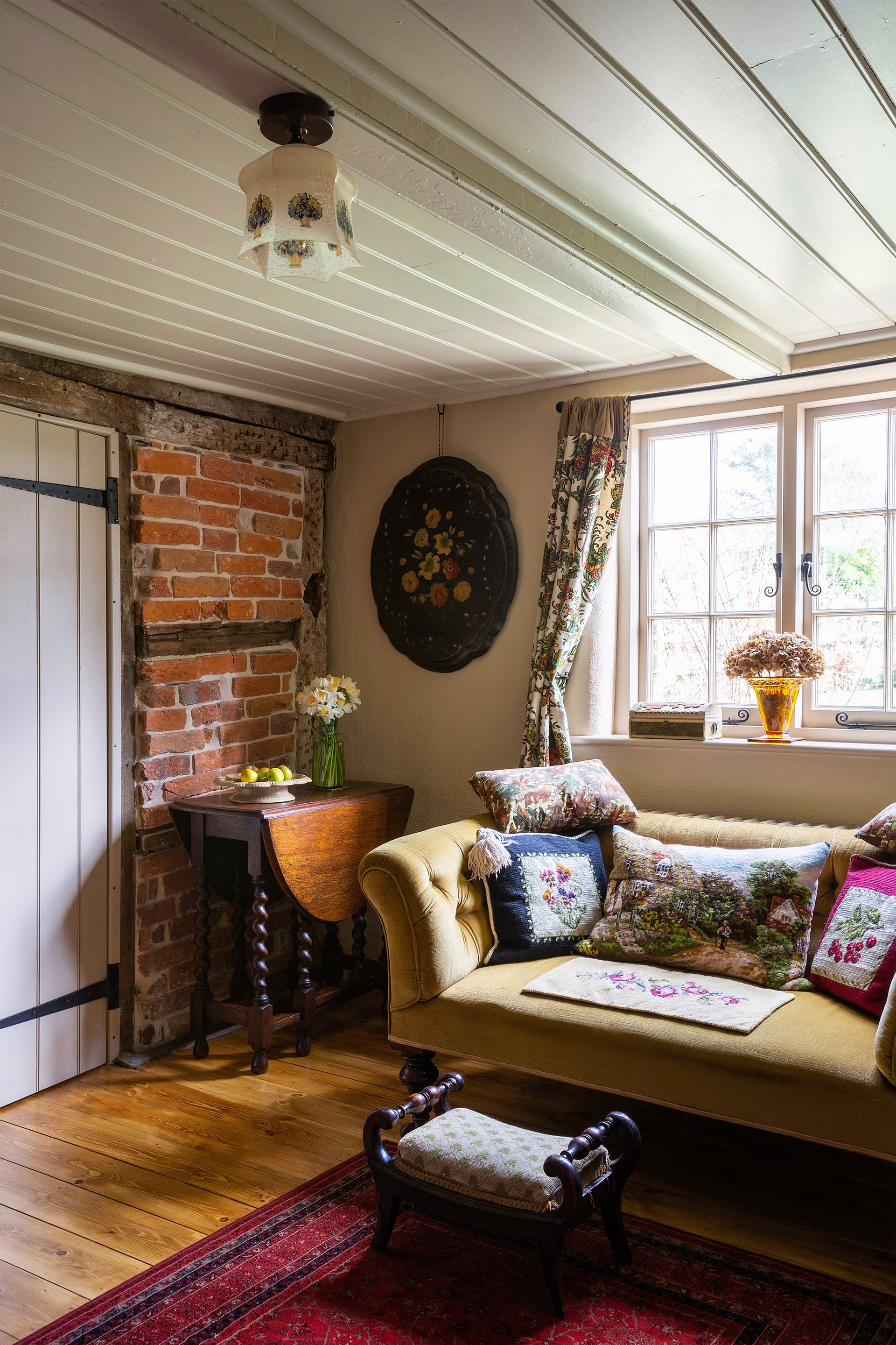 Real home: explore a quirky thatched cottage brimming with vintage ...