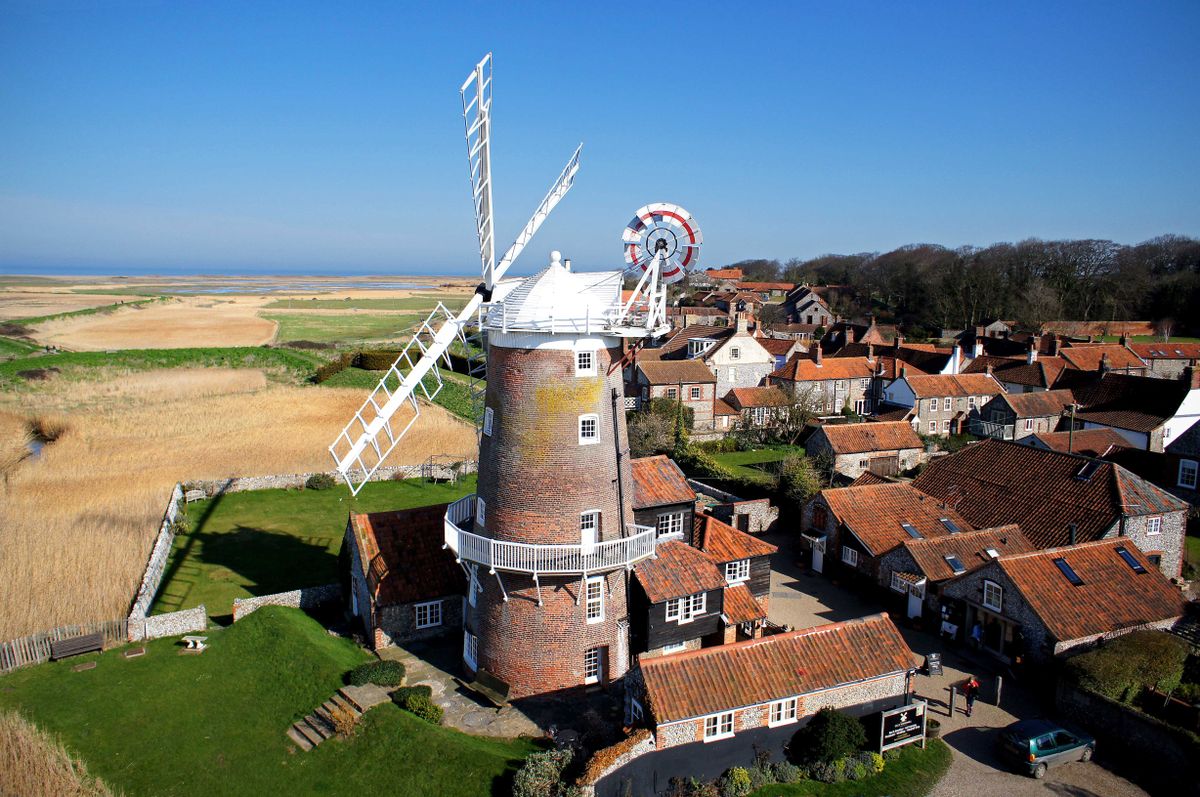 A majestic windmill in Norfolk for sale that could be a gorgeous home ...