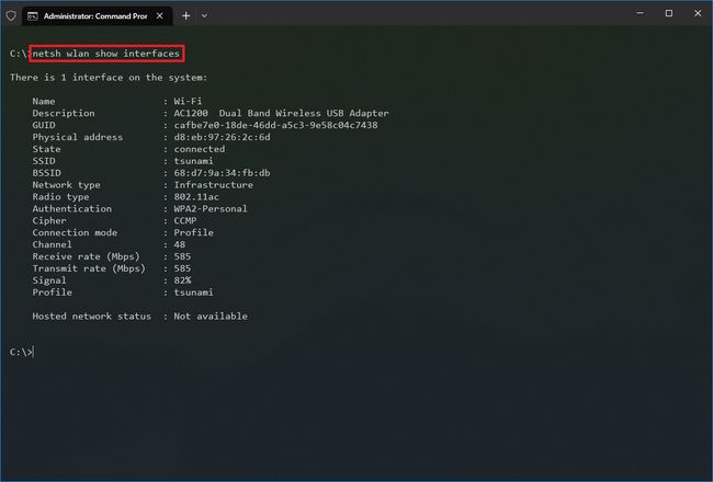 How to manage wireless networks with Command Prompt on Windows 10 ...