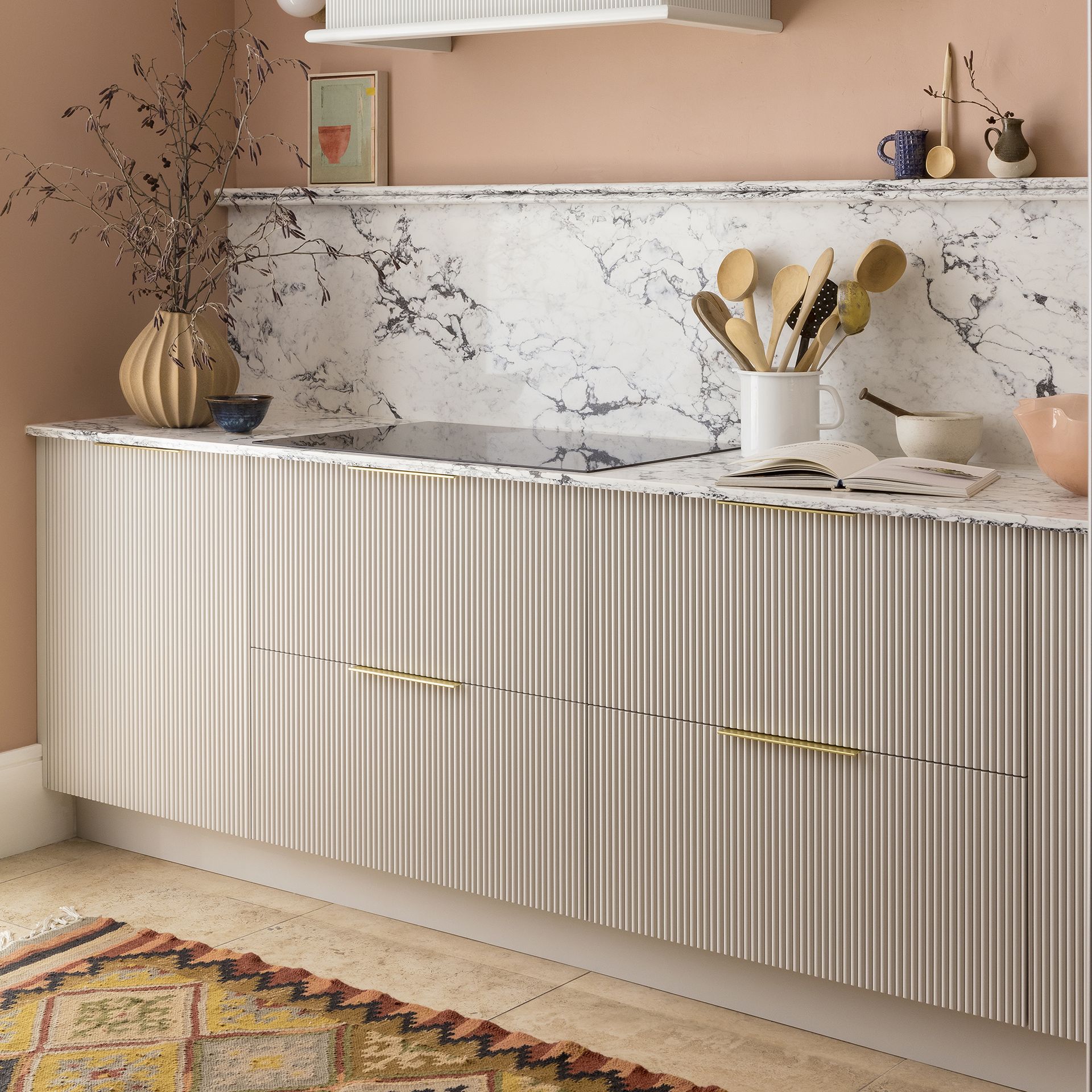 7 ways to include fluted kitchen cabinets in your space | Ideal Home