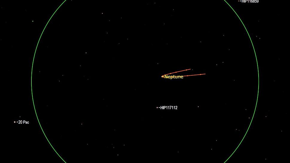 Planet Neptune will enter retrograde on Tuesday | Space