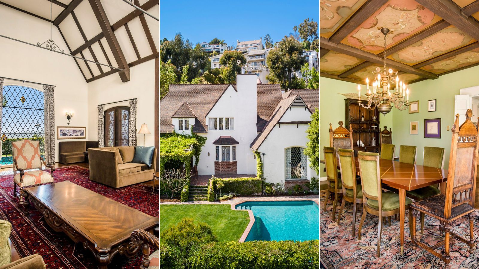 Inside Walt Disney's Storybook Family Mansion in LA