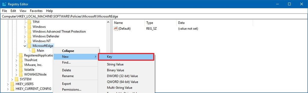 How to disable Microsoft Edge InPrivate browsing on Windows 10 ...