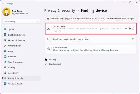 How to enable Find My Device on Windows 11 | Windows Central
