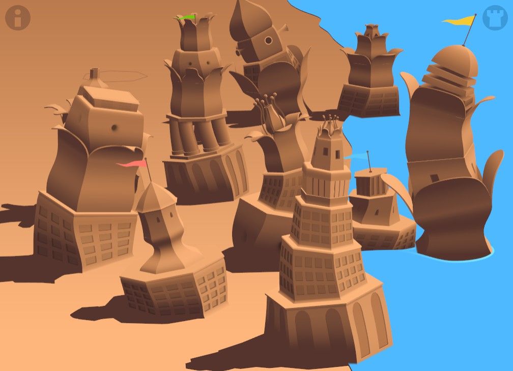Build a sandy city then watch it fall to bits in Sandcastles | PC Gamer