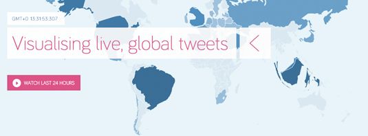 Twitter map showcases power of Node.js | Creative Bloq