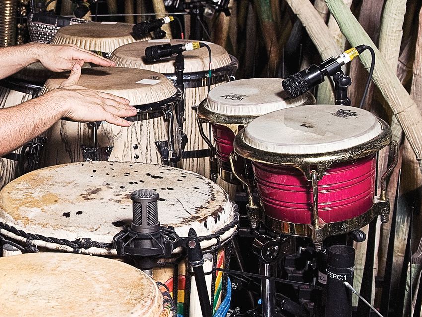 The Cirque Du Soleil's percussion setup in pictures | MusicRadar