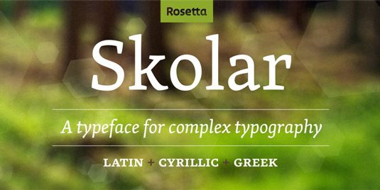 Greatest fonts countdown: 64 - Skolar | Creative Bloq