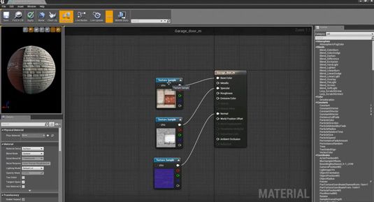How to add assets and materials to a basic 3D game environment ...