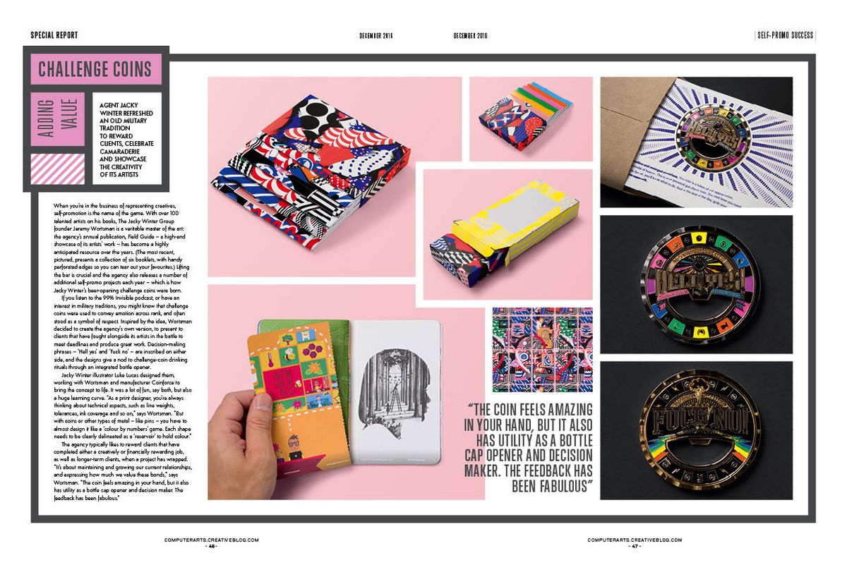 Discover 4 self-promo ideas you wish you had | Creative Bloq