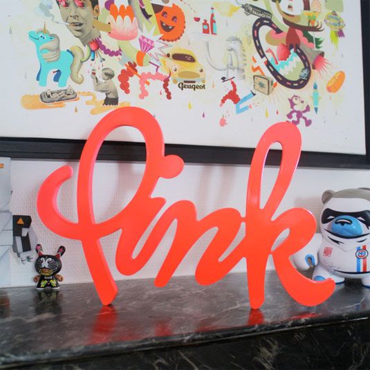 Custom typography sculptures are words apart | Creative Bloq