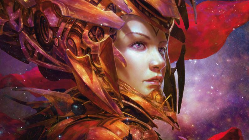 How to paint a galactic princess in Photoshop | Creative Bloq