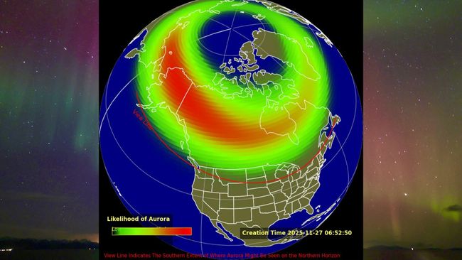 Northern lights may be visible in 10 states Nov. 27 | Space