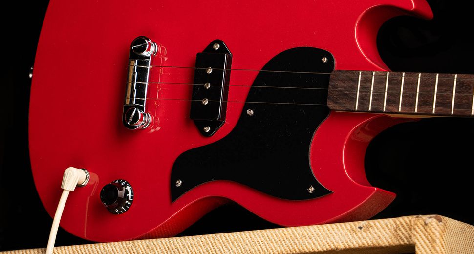 “The SG and the Les Paul, reimagined in short-scale, 3-string versions ...