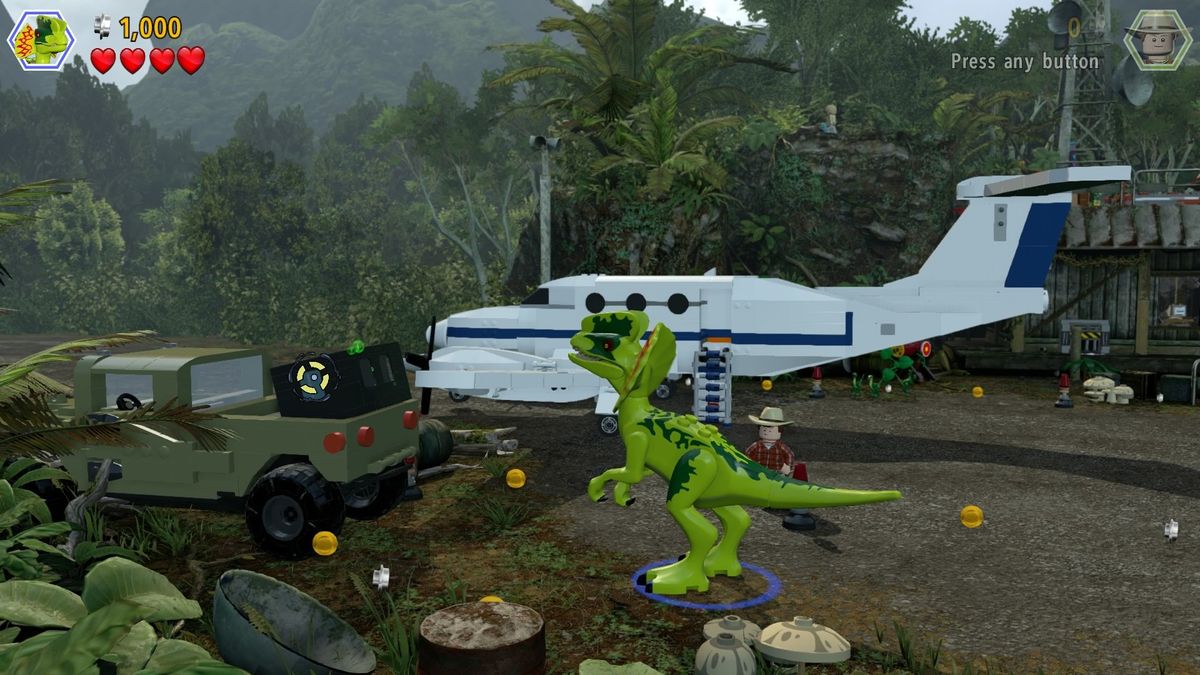 Lego Jurassic World Minikit and Amber Fossil Brick locations guide ...