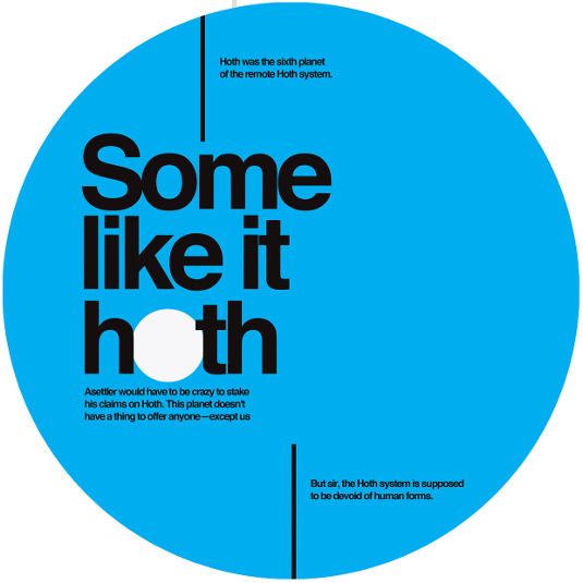 You'll love this typographic take on the original Star Wars | Creative Bloq