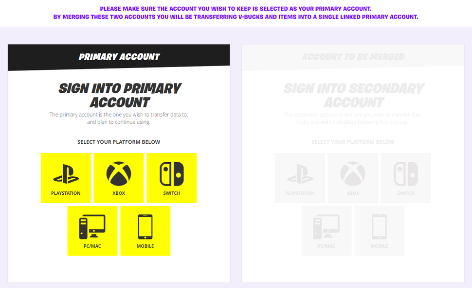 You Can Finally Merge Your Fortnite Accounts: Here's How | Tom's Guide
