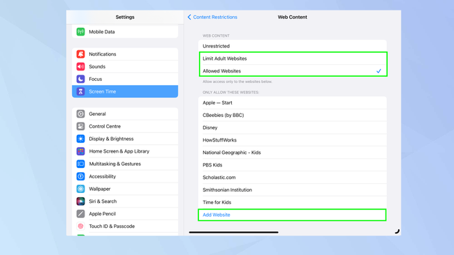 How to set up parental controls on an iPad — 8 tips you need to know ...