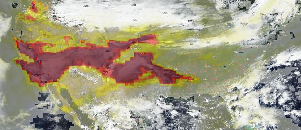 Satellites monitor California wildfires from space (photos) | Space
