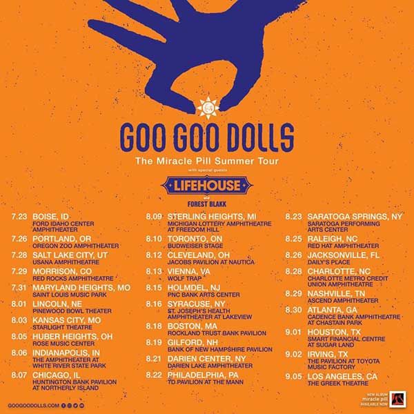 Goo Goo Dolls announce summer headline tour | Louder