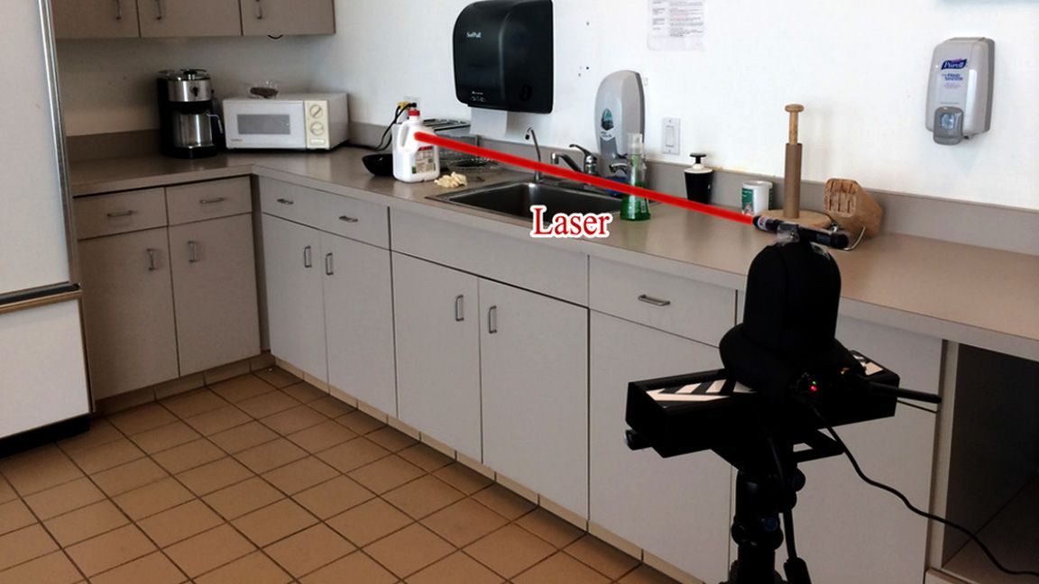 This robot uses lasers to point at things you've forgotten | TechRadar