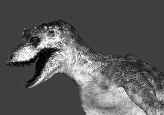 How to paint realistic creature skin textures | Creative Bloq