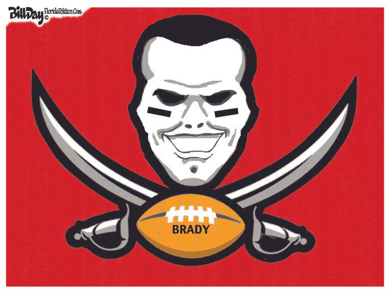 Editorial Cartoon U.S. tom brady super bowl buccaneers | The Week