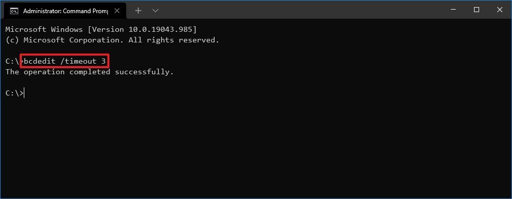 How to change boot menu list time on Windows 10 | Windows Central